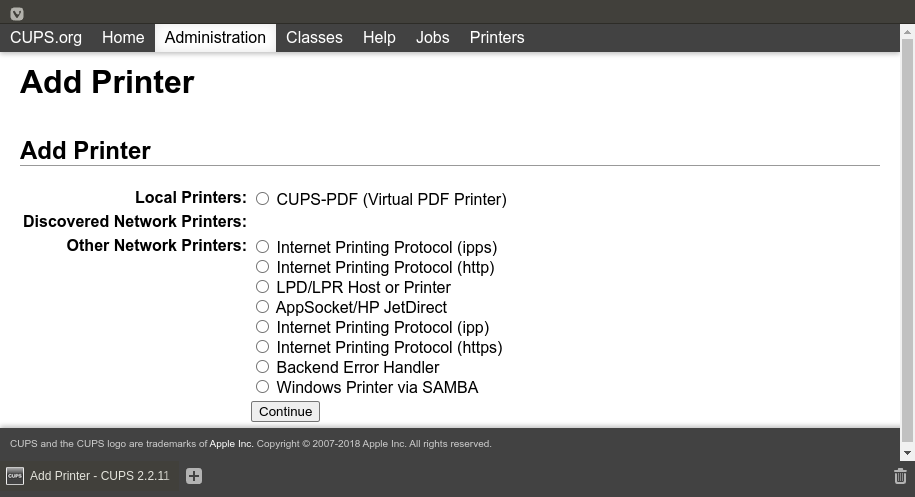 Virtual PDF Printer - Funtoo